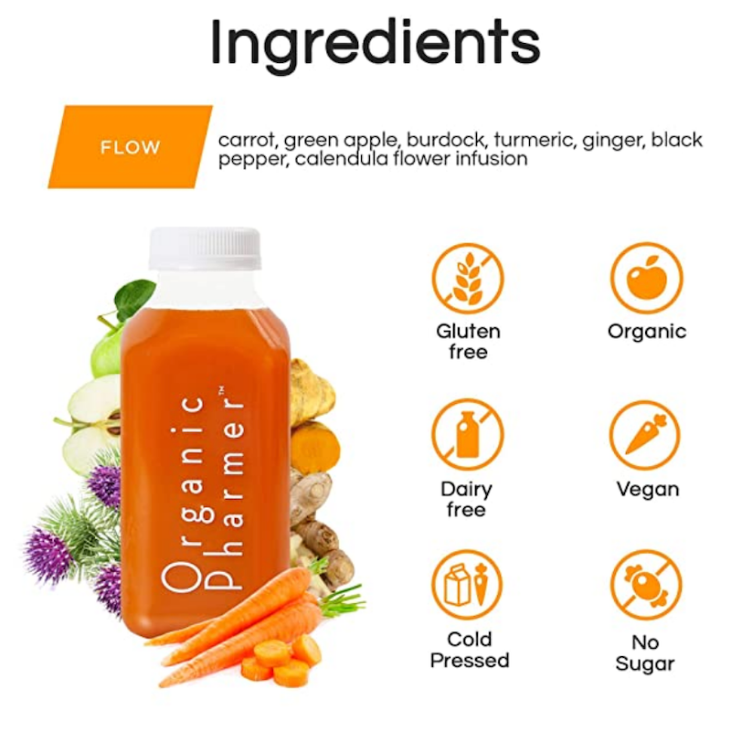 Flow Botanical Beverage Pack - Wellness & Vitality – Organic Pharmer